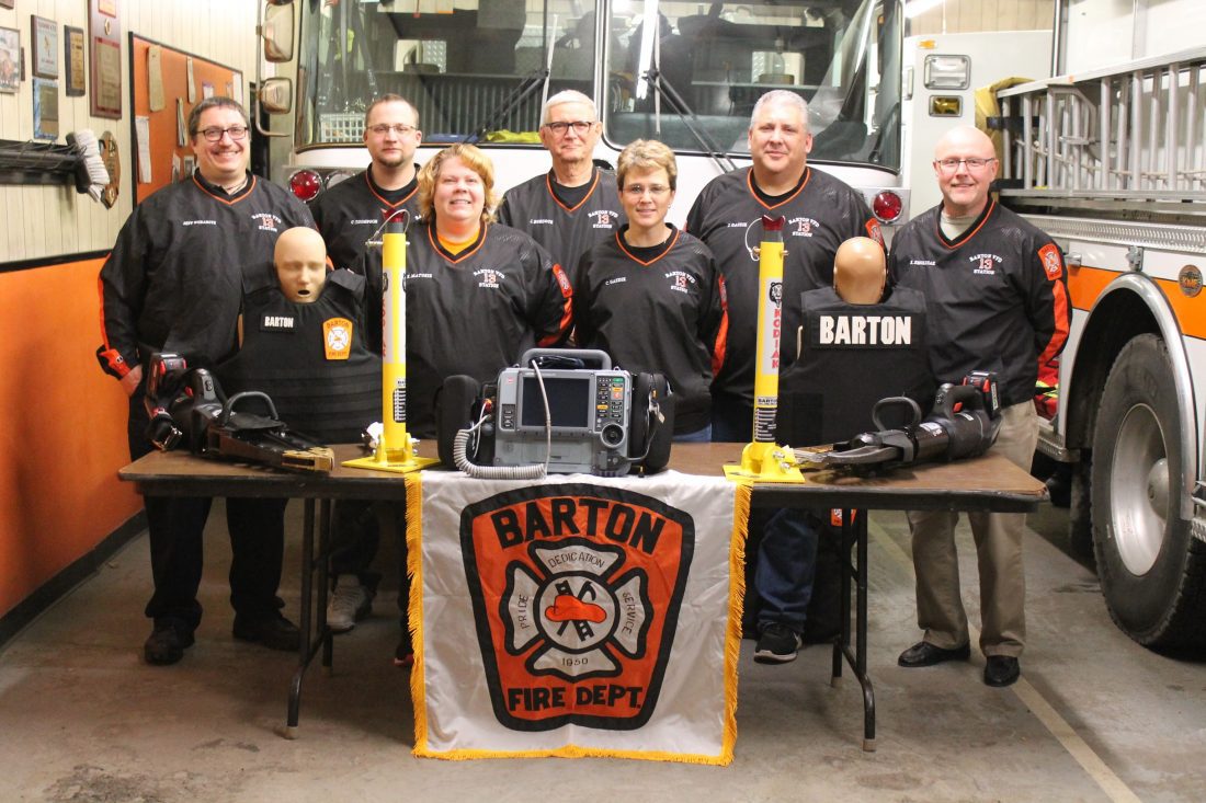 Barton VFD receive new equipment | News, Sports, Jobs - The Times Leader